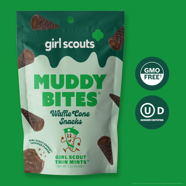 Girl Scout Thin Mints™ Muddy Bites | Inspired by the Classic Cookie!